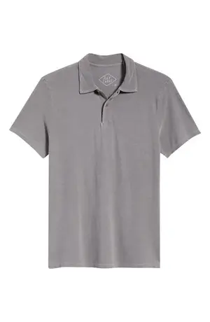 ALEX CRANE Organic Cotton Polo - Silver