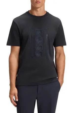 BOSS Iconic Tennis Logo Graphic T-shirt