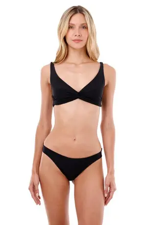 MALAI Neo Paramount Bikini Bottoms - Black