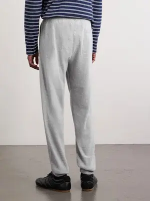Mr P. Tapered Merino Wool And Cashmere-blend Sweatpants - Gray