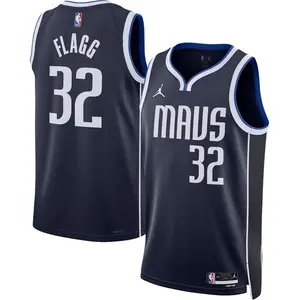 JORDAN BRAND Cooper Flagg Dallas Mavericks Statement Edition Swingman Jersey By - Navy