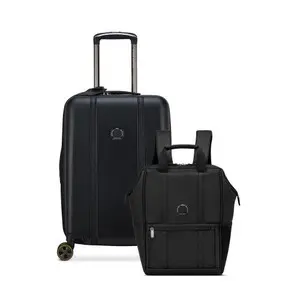 DELSEY PARIS Cadence 2-piece Luggage Set - Deep Black
