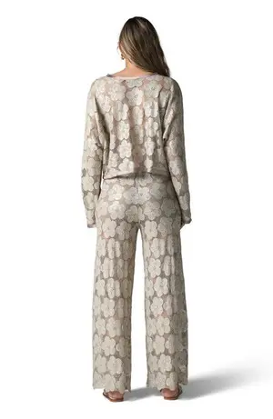 JBQ Dean Pant In Blossom Sequin