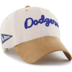 STONEY CLOVER LANE X '47 Los Angeles Dodgers Script Charm Cap - Natural