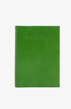 TUSK Siam Passport Cover - Grass/indigo