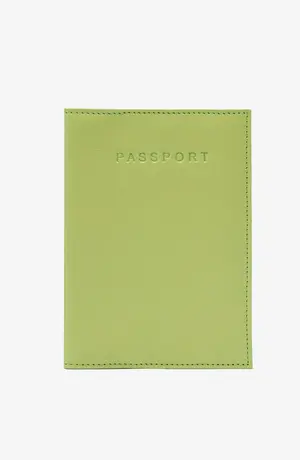 TUSK Siam Passport Cover Lime/lemon