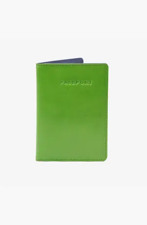 TUSK Siam Passport Wallet - Grass/indigo