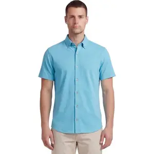 LORDS OF HARLECH Knit Shirt - Teal