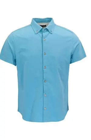 LORDS OF HARLECH Knit Shirt - Teal