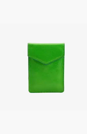 TUSK Siam Mini Card Case - Grass/indigo