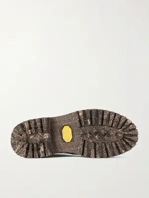 Visvim Hi-folk Scout Moc Suede Boots - Neutrals