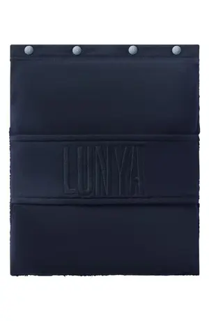 Lunya Silksweats Travel Blanket - Deep Blue