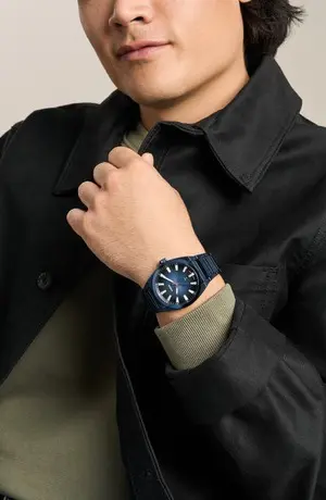 Fossil Everett Stainless Steel Bracelet Watch - Navy