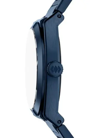 Fossil Everett Stainless Steel Bracelet Watch - Navy