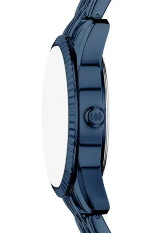 Fossil Scarlette Crystal Marker Navy Bracelet Watch