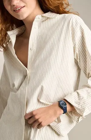 Fossil Harlow Octagonal Case Strap Watch
