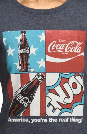 Lucky Brand Coca-cola Americana Graphic T-shirt