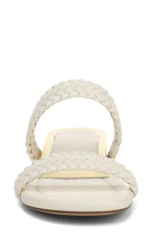 Franco Sarto Maggie Two-strap Wedge Sandal - Marshmallow