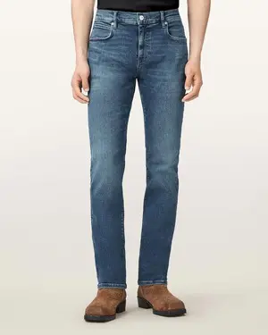 ALLSAINTS Sid Skinny Denim Jeans - Blue