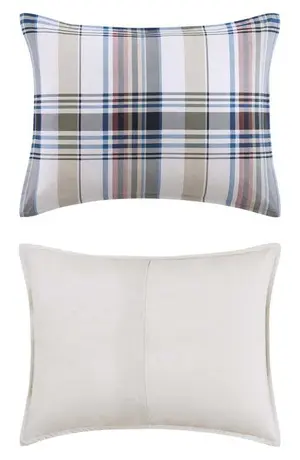 Tommy Hilfiger Waterbury Plaid Duvet Cover & Shams Set