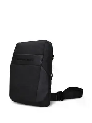 PIQUADRO Logo-plaque Messenger Bag