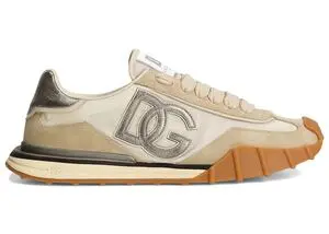 Dolce & Gabbana Dg Athletic Sneakers - Ivory/silver
