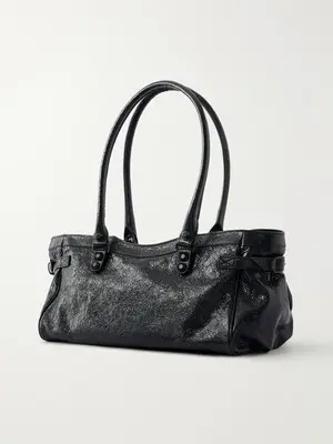 Balenciaga Le City East-west Leather Shoulder Bag