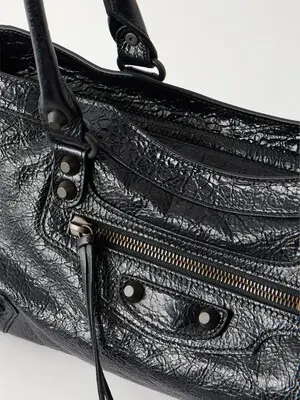 Balenciaga Le City East-west Leather Shoulder Bag