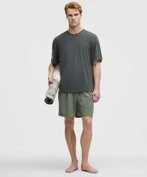 Lululemon Balancer Relaxed-fit Short - Willow Leaf