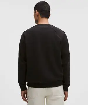 Lululemon French Terry Crewneck Sweatshirt - Black