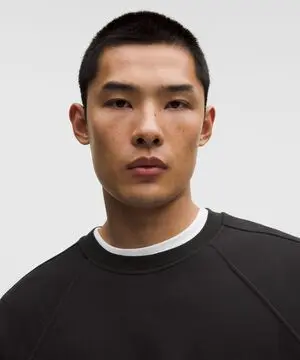 Lululemon French Terry Crewneck Sweatshirt - Black