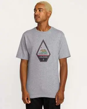 Volcom Californeye Tee - Heather Grey