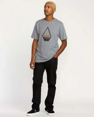 Volcom Californeye Tee - Heather Grey