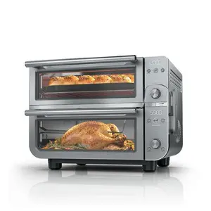 NINJA Double Oven Pro Cook Countertop Oven And Air Fryer - Silver