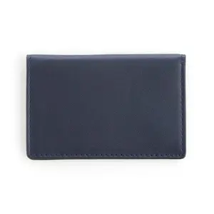 ROYCE NEW YORK Compact Id Card Case - Blue