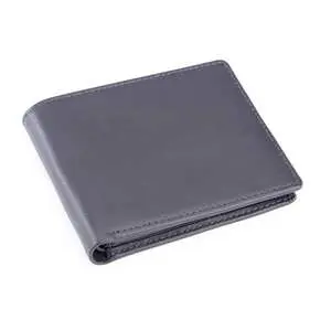ROYCE NEW YORK Rfid Blocking Bifold Wallet - Blue