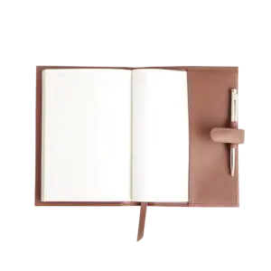 ROYCE NEW YORK Executive Refillable Journal - Tan