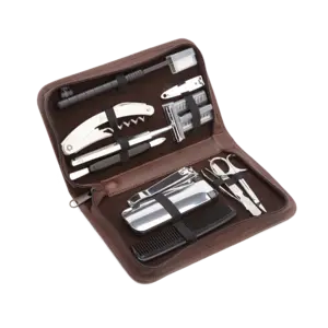 ROYCE NEW YORK Travel Grooming Manicure Kit - Coco