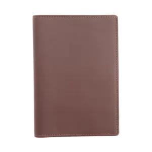 ROYCE NEW YORK ROYCE New York RFID Blocking Passport Case In Smooth Nappa Leather Coco