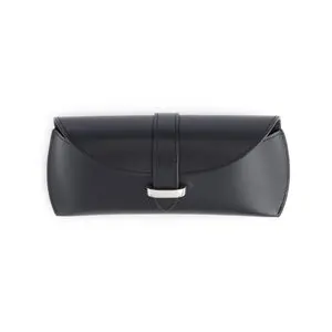 ROYCE NEW YORK Luxe Leather Eyeglass Case - Navy