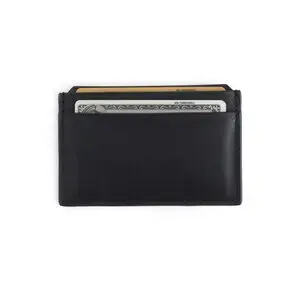 ROYCE NEW YORK Rfid Blocking Credit Card Case - Black