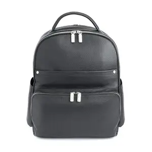 ROYCE NEW YORK 13" Laptop Executive Travel Backpack - Black