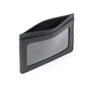 ROYCE NEW YORK Rfid Blocking Credit Card Case - Blue