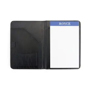 ROYCE NEW YORK Compact Writing Portfolio - Black