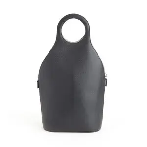 ROYCE NEW YORK Double Wine & Champagne Bottle Tote - Black