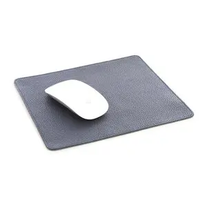 ROYCE NEW YORK Pebble Grain Leather Mousepad - Blue