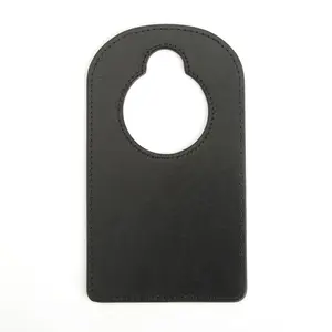 ROYCE NEW YORK Handcrafted Leather Door Hanger With Monogram Personalization