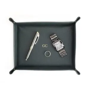 ROYCE NEW YORK Large Catchall Valet Tray - Coco