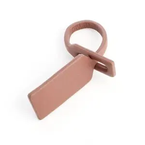 ROYCE NEW YORK ROYCE New York Leather Bag Tag Tan