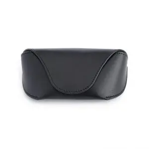 ROYCE NEW YORK ROYCE New York Embossed Leather Sunglasses Case Black